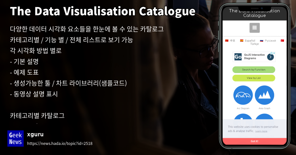 The Data Visualisation Catalogue | GeekNews