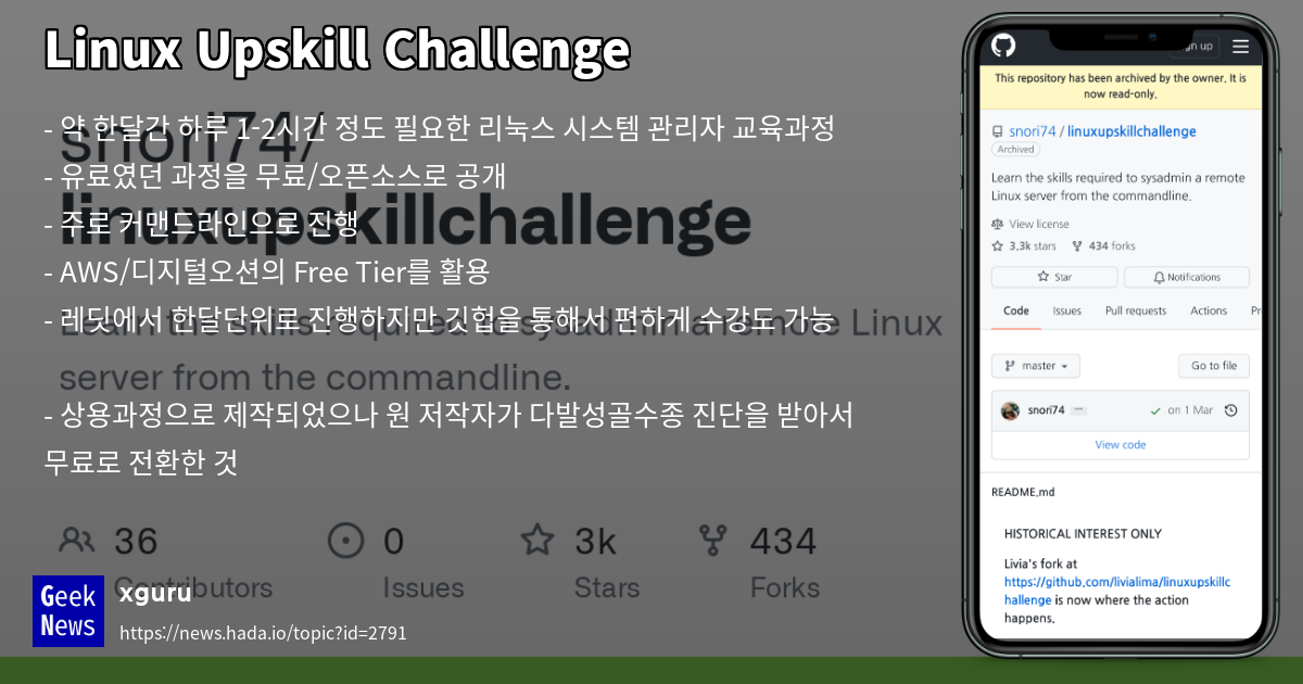 Linux Upskill Challenge | GeekNews